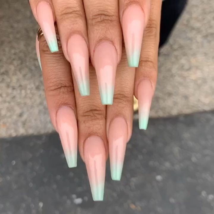 50 Trendy Long Coffin Nail Art Designs Style Vp