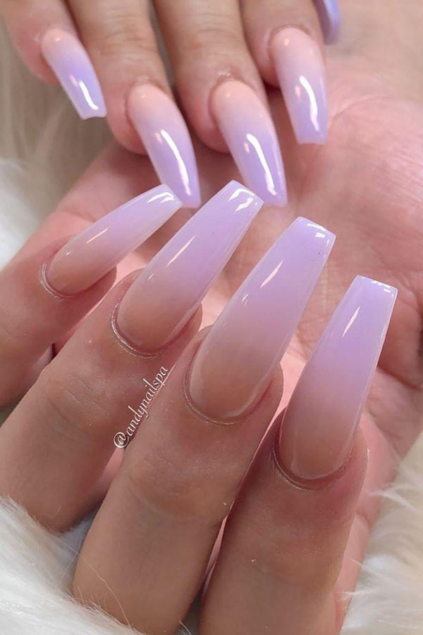 50 Trendy Long Coffin Nail Art Designs Style Vp Page 39