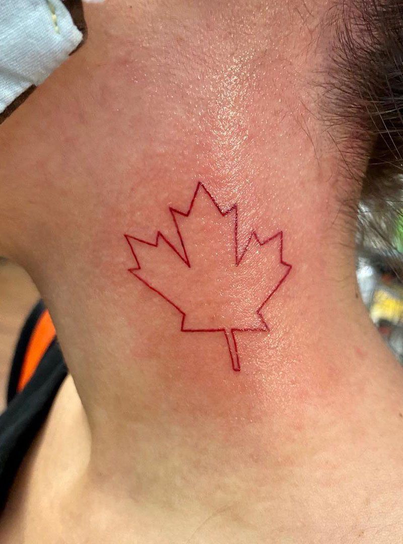 30 Elegant Maple Leaf Tattoos For Your Inspiration Style VP